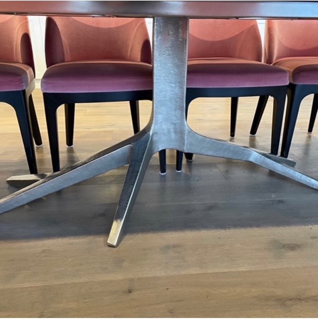 Pre-owned & Refurbished BOYD BLUE - Dining Table With Unique Leg Design ...