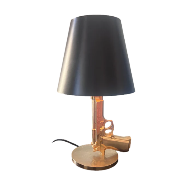 Pre-owned & Refurbished FLOS - Bedside Gun Table Lamp in 18k Gold by ...