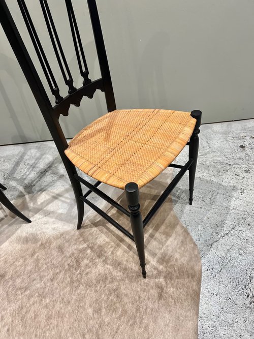 Pre-owned & Refurbished MID CENTURY - Pair of Spade Chiavari Chairs ...