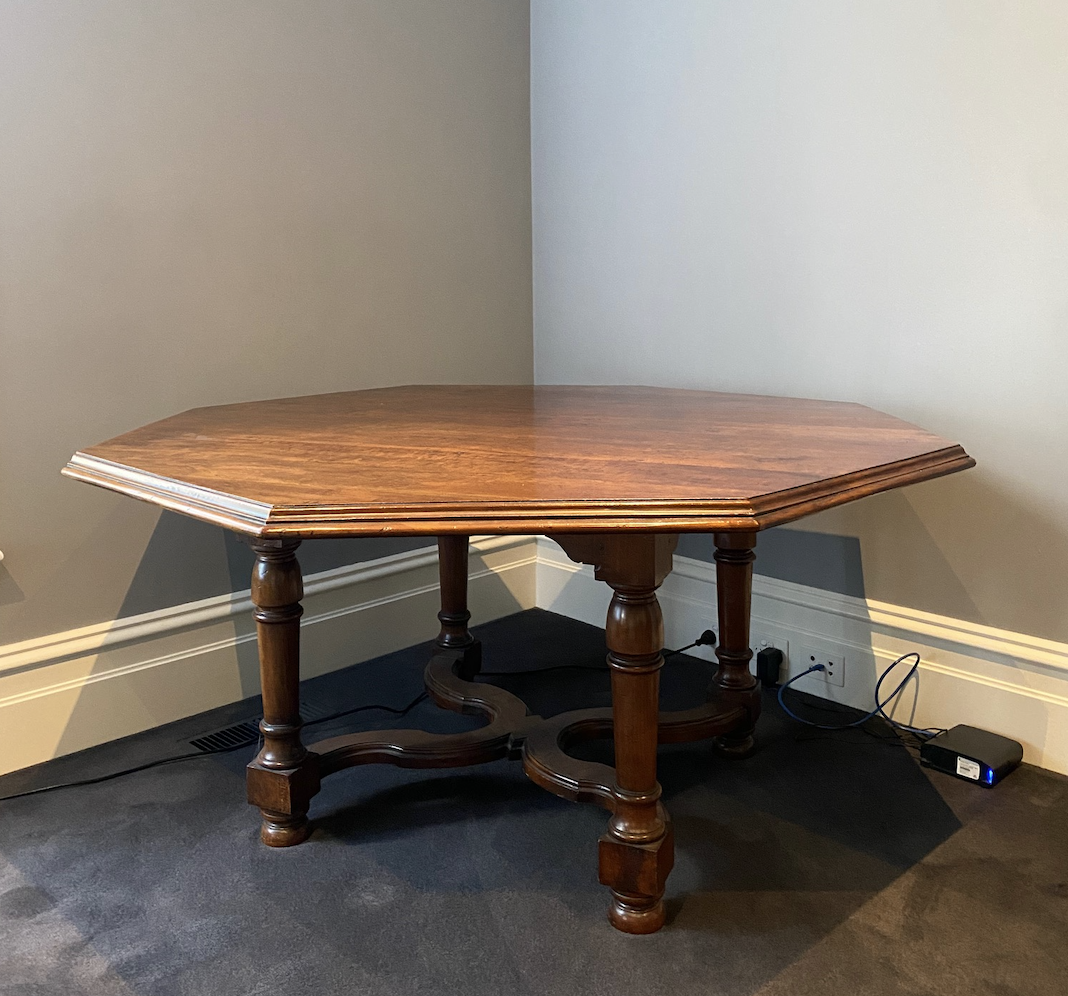 Pre-owned & Refurbished VINTAGE - Octagonal Dining Table | Collecte